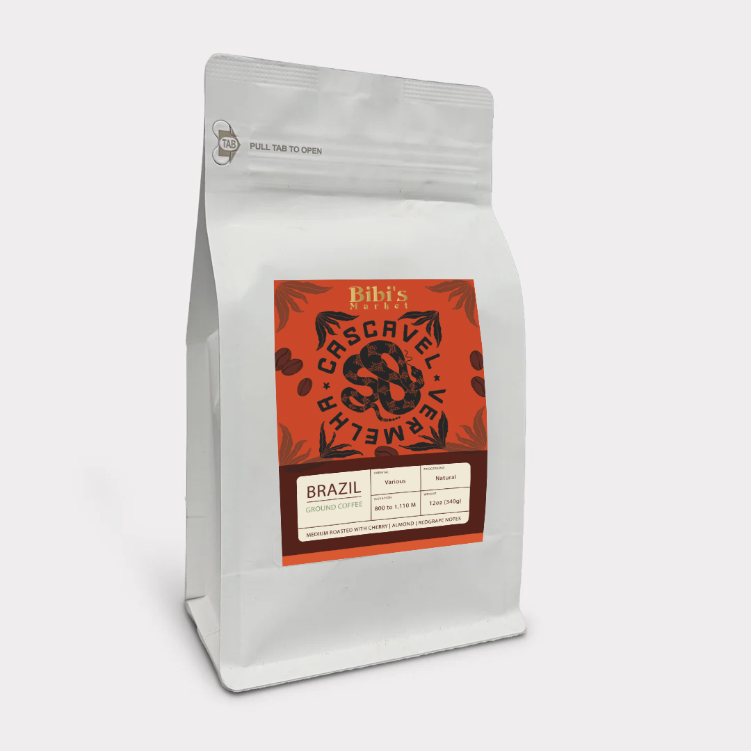 Cascavel Vermelha Coffee - Bold Brazilian Brew – Bibi's Market